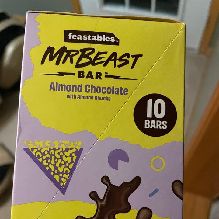 Feastables Mr Beast Chocolate Almond Bar Review | abillion