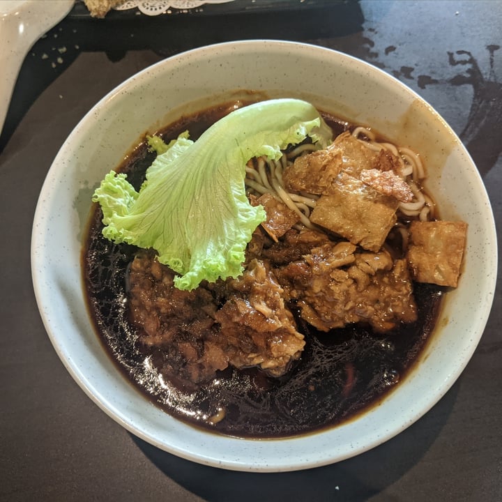 Divine Realm Vegetarian Restaurant Hougang, Singapore Mince Meat Ramen ...