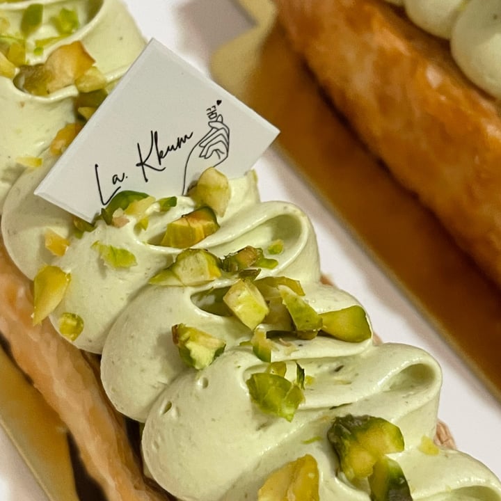 La.Kkum 피스타치오 Pistachio Mille-Feuille Review | abillion
