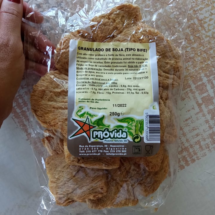 Provida - Produtos Naturais Granulado Soja Tipo Bife Review | abillion
