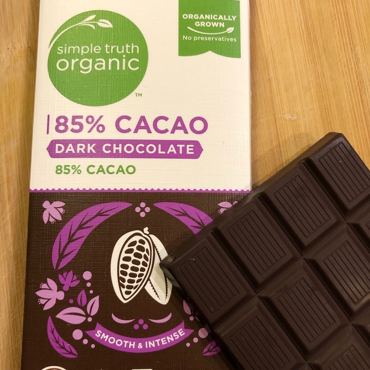 Simple Truth 85% Cacao Dark Chocolate Review | abillion