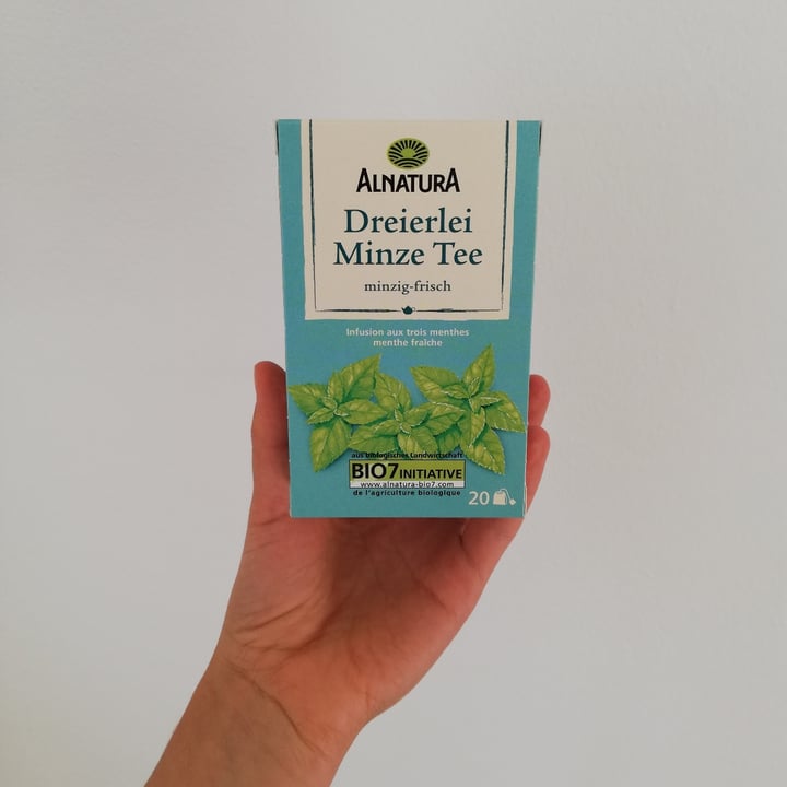 Alnatura Dreierlei Minze Tee Review | abillion