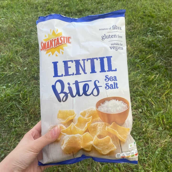 Snaktastic Lentil Bites Sea Salt Review | abillion