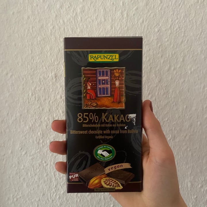 Rapunzel 85% Kakao Bitterschokolade Review | abillion