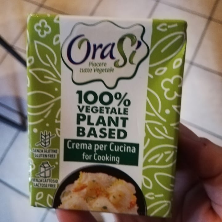 OraSí 100% plant based Crema per cucinare Review | abillion