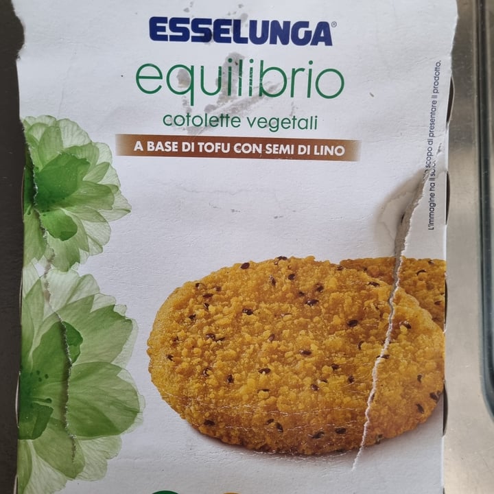 Esselunga equilibrio Cotolette Vegetali A Base Di Tofu Con Semi Di Lino ...