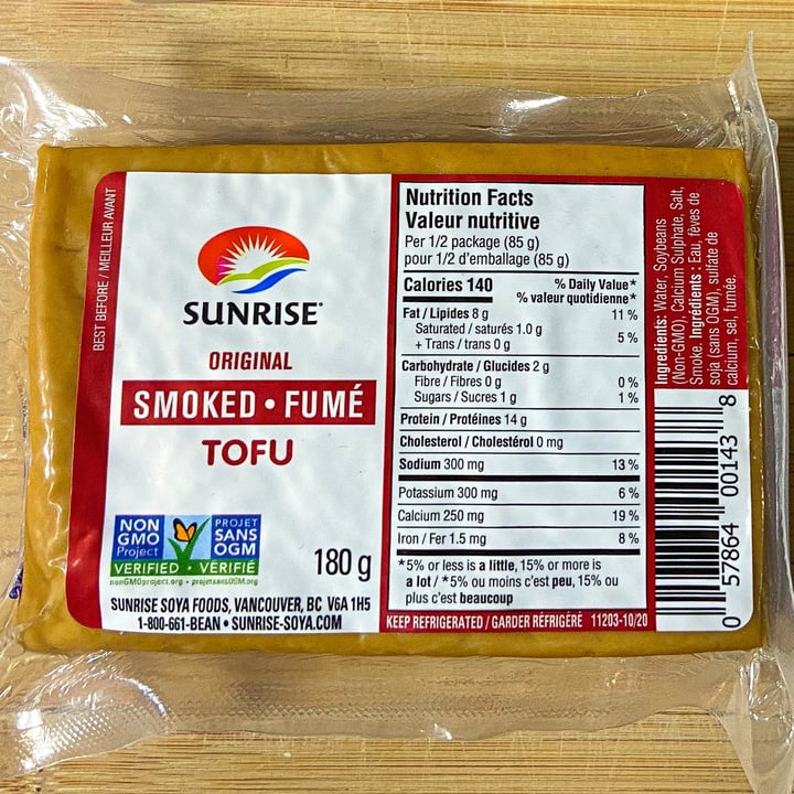 Sunrise Soya Foods Smoked tofu Review | abillion