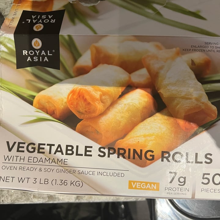 Royal Asia Vegetable Spring Rolls With Edamame Review | abillion