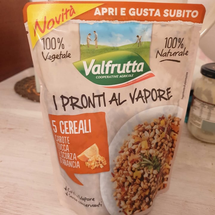 Valfrutta Pronti al vapore 5 cereali Review | abillion