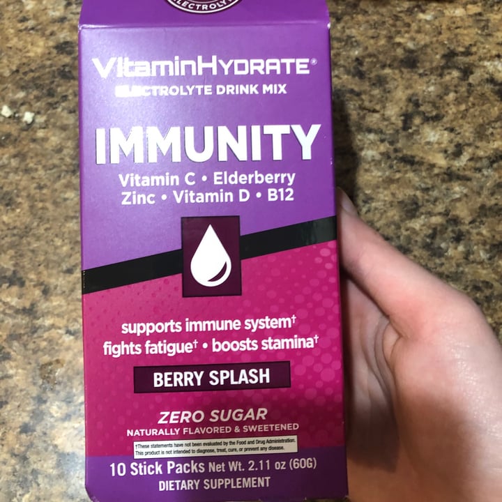 vitaminhydrate Immunity electrolyte drink mix Review | abillion