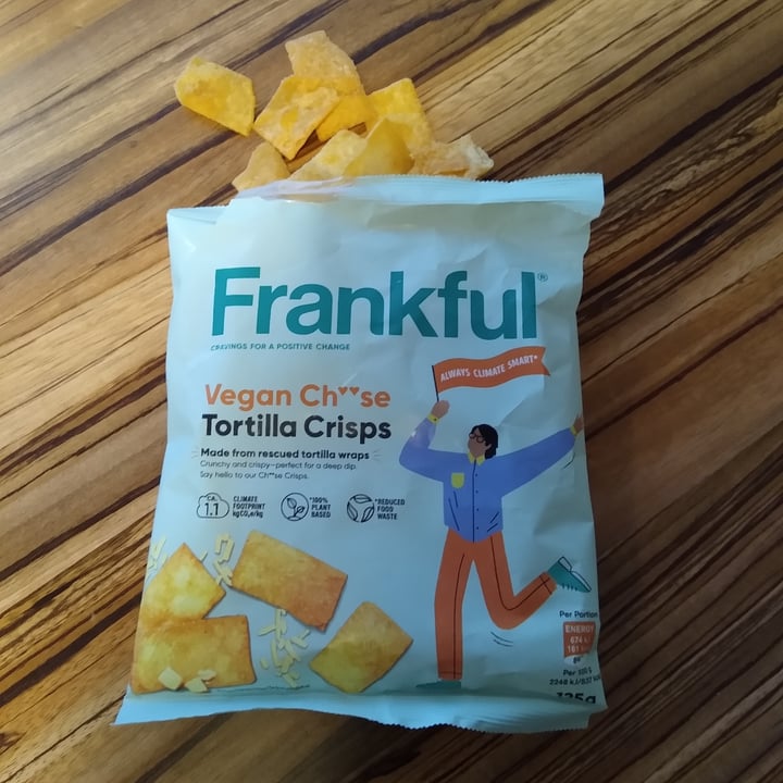 Frankful Frankful Vegan Ch**se Tortilla Chips Review | abillion