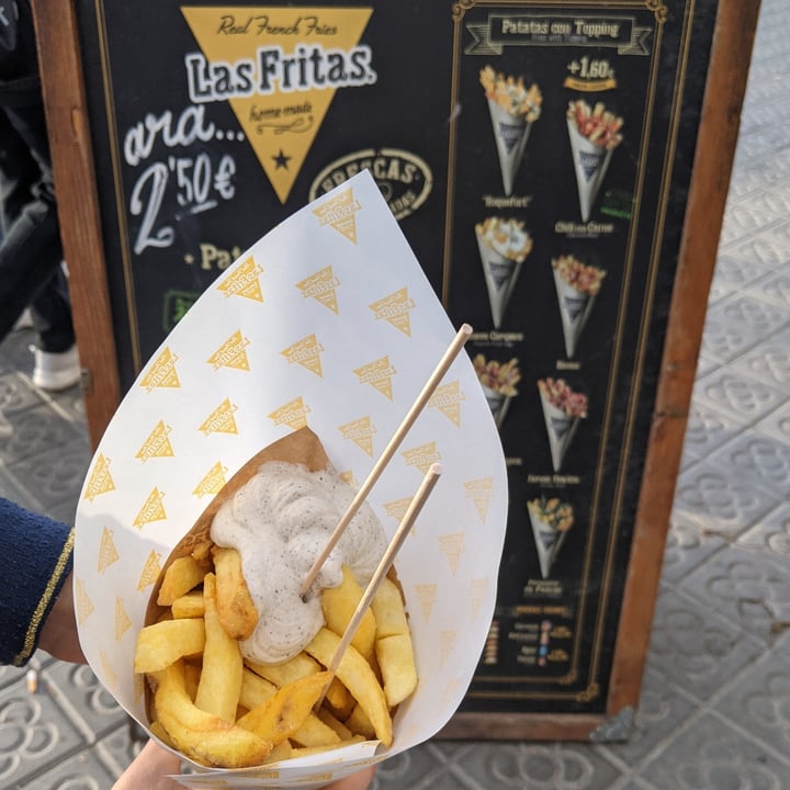 Las Fritas Barcelona, Spain Fritas con mayonesa Review | abillion