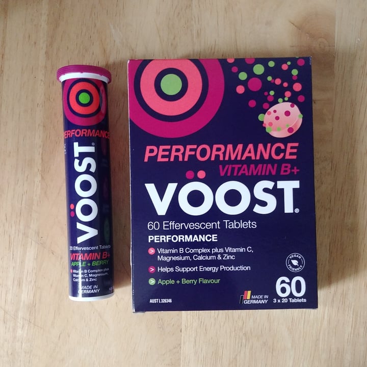 Voost Performance Vitamin B+ Review | abillion