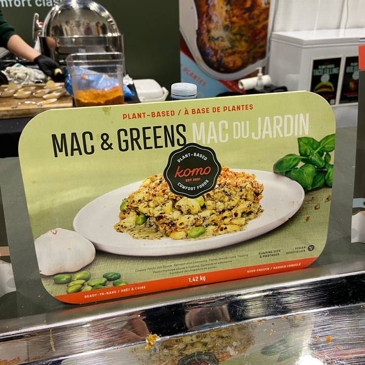 Komo Plant-based Comfort Foods Mac and Greens Review | abillion