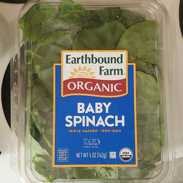 Earthbound Farm Organic baby spinach Review | abillion