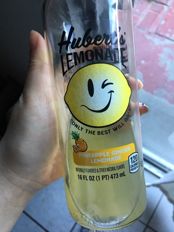 Hubert's Lemonade Pineapple Ginger Lemonade Review | abillion