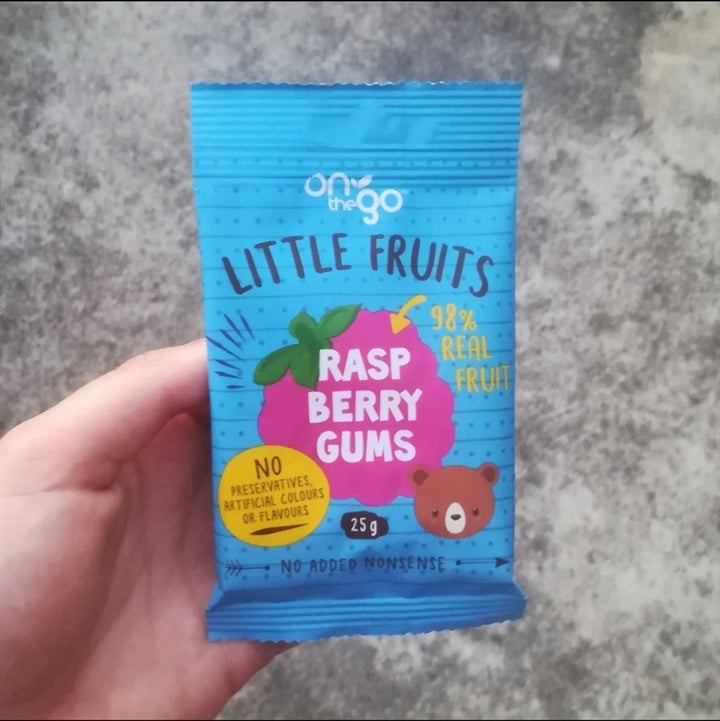 On the Go Little Fruits - Raspberry Gum Review | abillion