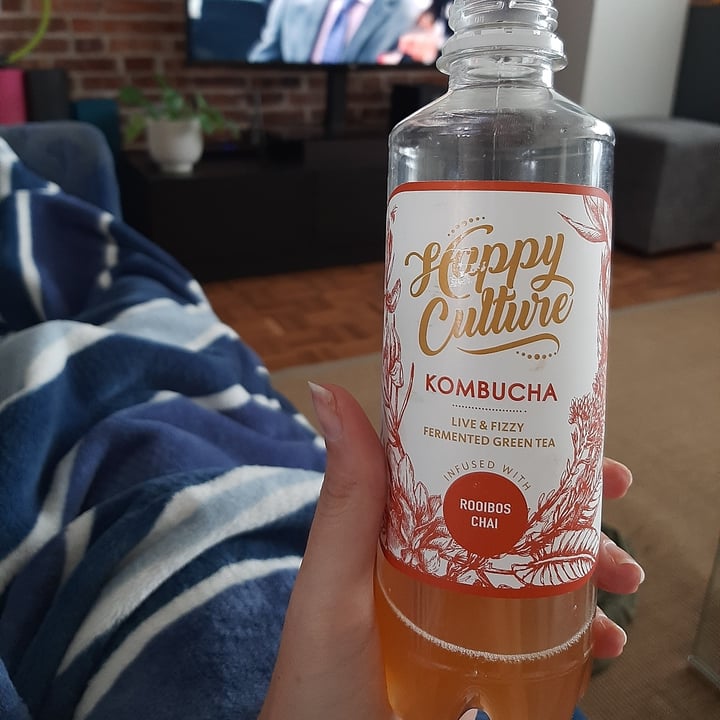 Happy Culture Kombucha Rooibos Chai Kombucha Review | abillion