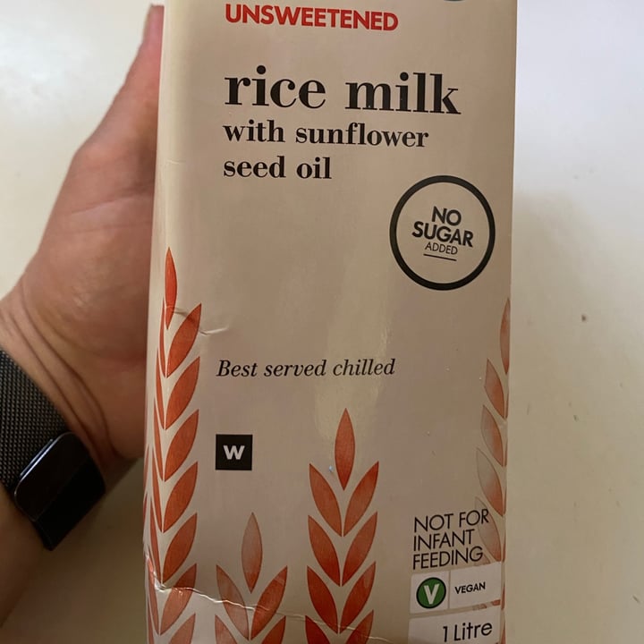 Woolworths Food Organic Rice Milk with Sunflower Seed Oil Review | abillion