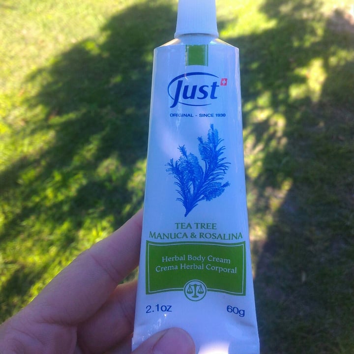 Swiss Just Crema Herbal Corporal-Tea Tree, Manuca & Rosalina Review ...
