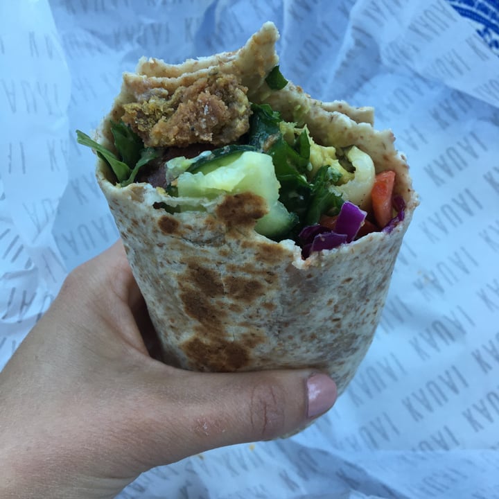 KAUAI Bayside Cape Town, South Africa Avo Falafel Wrap Review | abillion