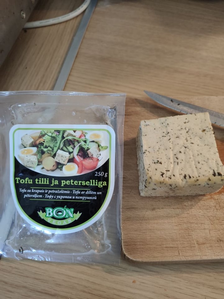 Bon vegan Tofu with parsley Review | abillion