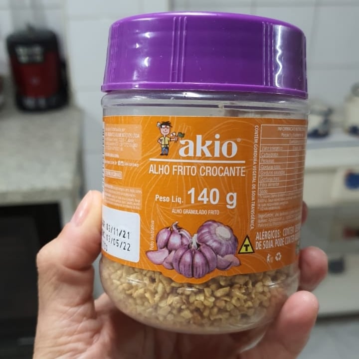 Akio alho frito crocante Review | abillion