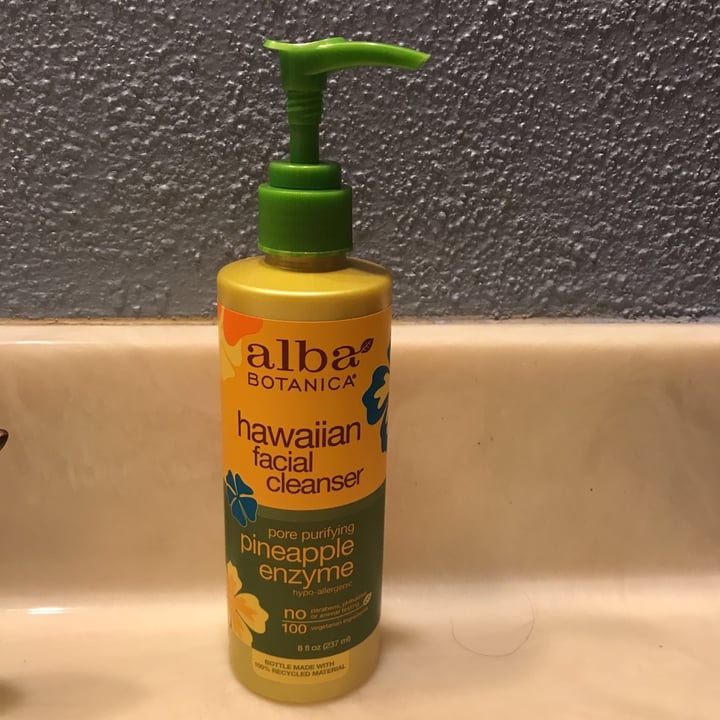 Alba Botanica Hawaiian Facial Cleanser Review | abillion