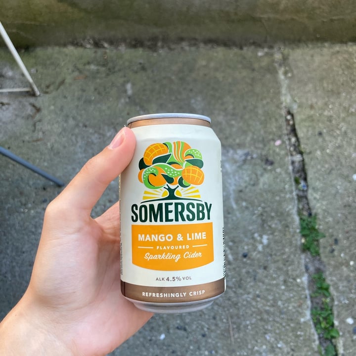 Somersby mango & lime sparkling cider Review | abillion