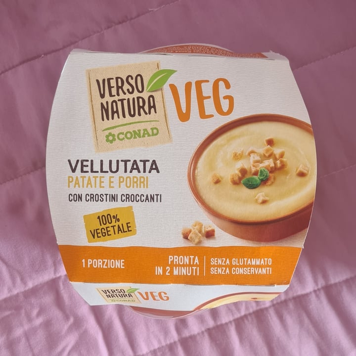 Verso Natura Conad Veg Vellutata patate e porri Review | abillion