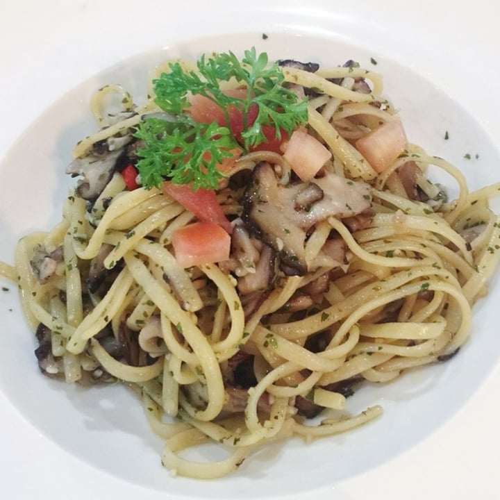 Habitat Coffee Bishan, Singapore Take shiitake pasta Review | abillion