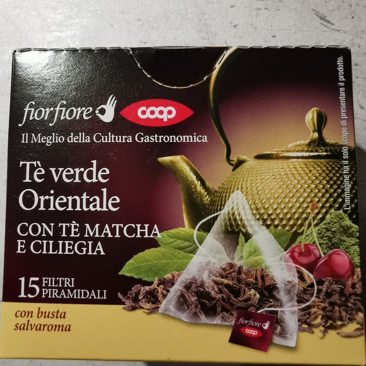 Coop Tè verde orientale con tè matcha e ciliegia Review | abillion
