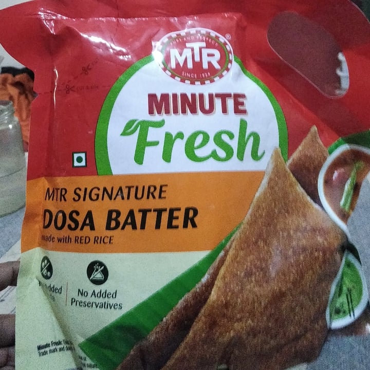 MTR Foods MTR Signature Dosa Batter- made with Red Rice Review | abillion