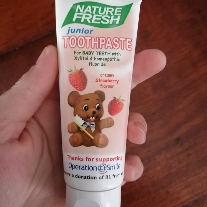 Nature Fresh Nature's Fresh Junior Toothpaste Review | abillion