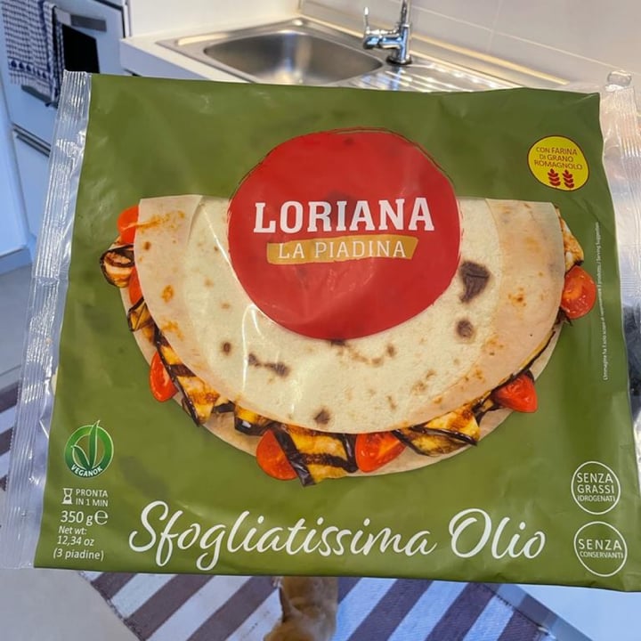 Loriana la piadina Piadina Sfogliatissima olio Review | abillion