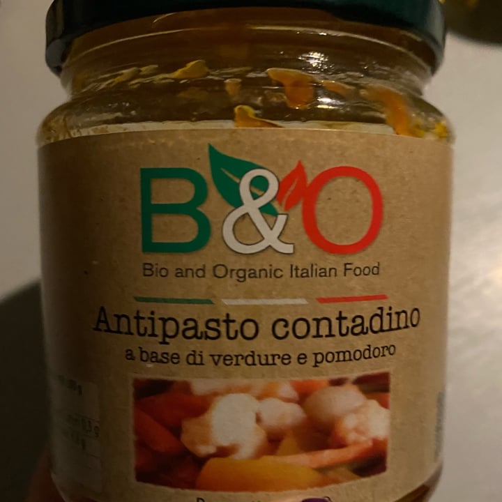 B&O Bio and Organic Italian Food Antipasto contadino Review | abillion
