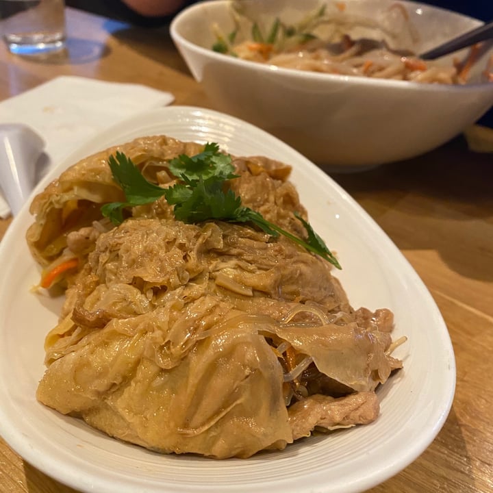 MonGa Café Crossroads, Bellevue, United States Bean Curd Wrap Review ...