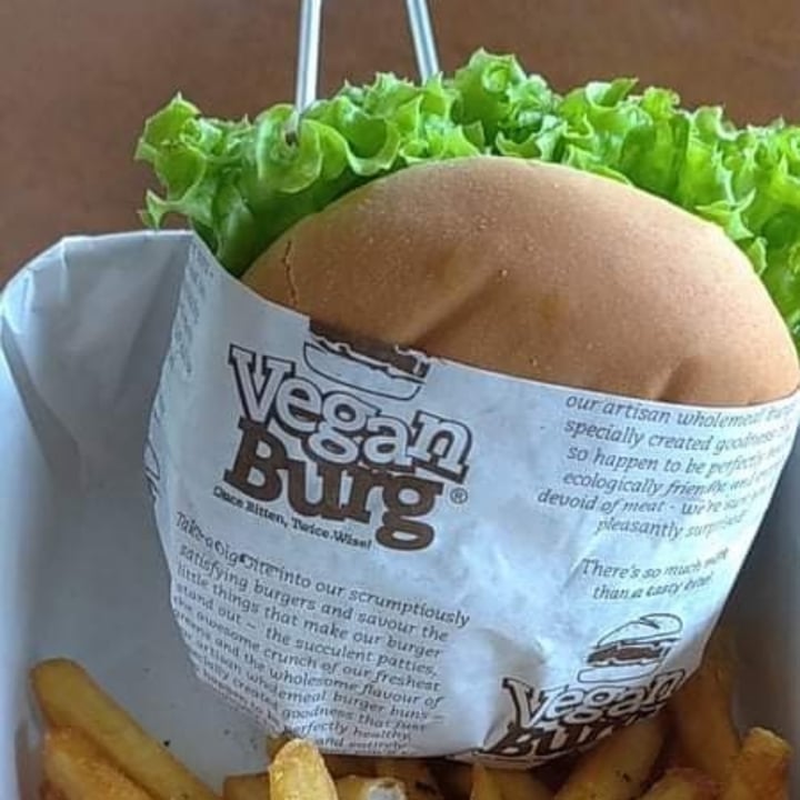 VeganBurg Singapore Bedok, Singapore Creamy Shrooms Burger Review ...
