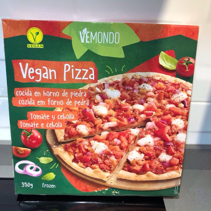 Vemondo Vegan pizza tomate y cebolla Review | abillion