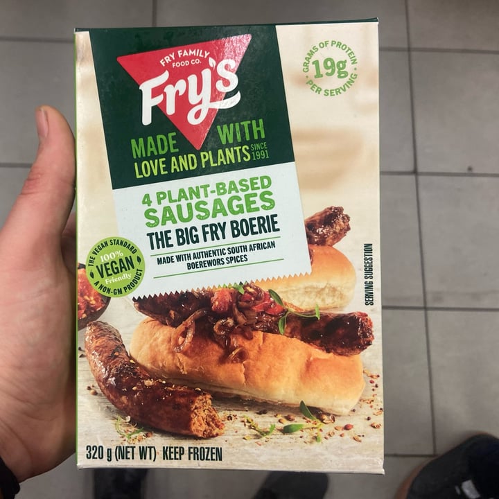 Fry's Family Food The Big Fry Boerewors Review | abillion