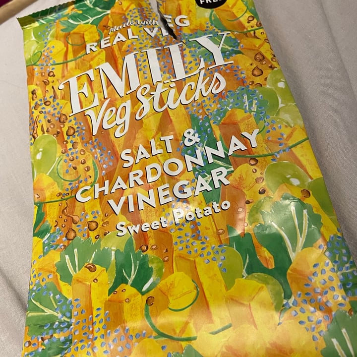 Emily Snacks Veg Sticks Salt and Chardonnay Vinegar Sweet Potatoe ...