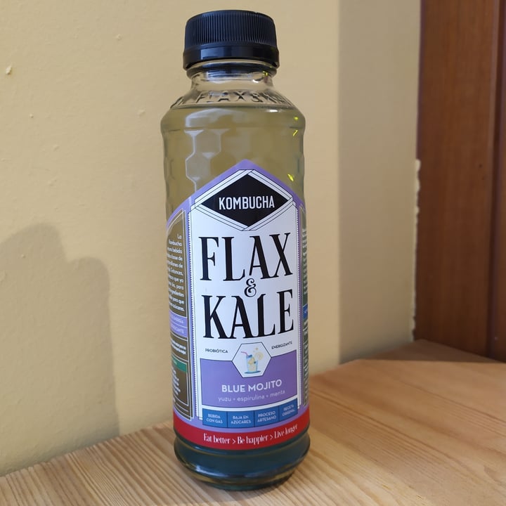 Flax & Kale Kombucha Blue Mojito Review | abillion