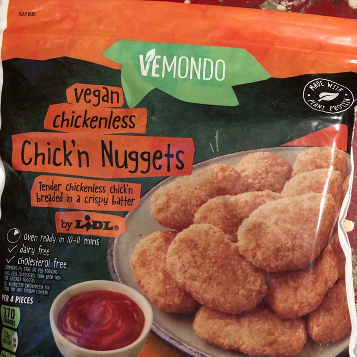 Vemondo Vegan chickenless chick’n nuggets Review | abillion