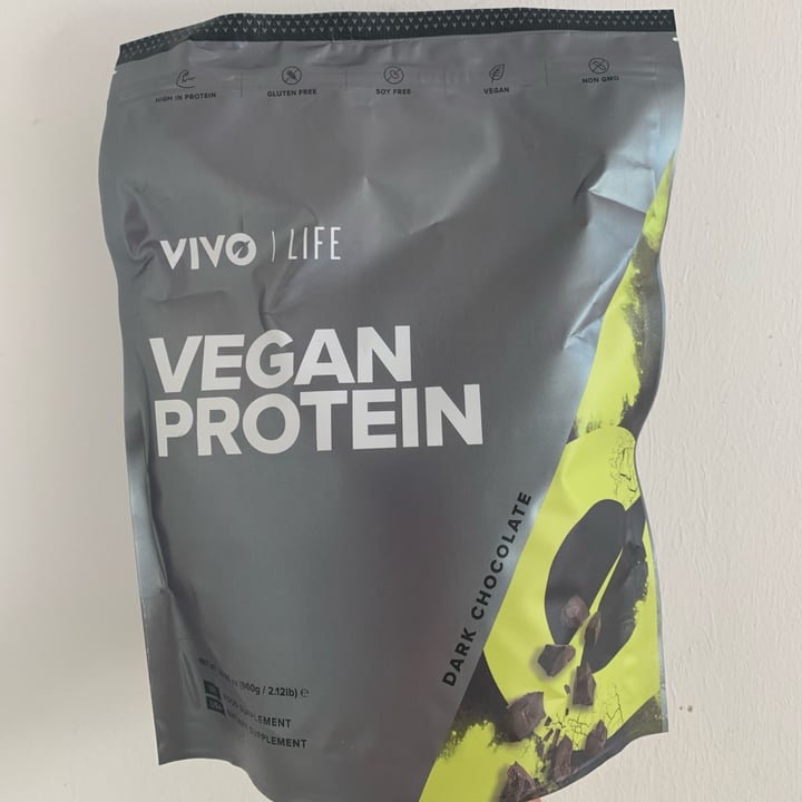 Vivo Life Vegan Protein Dark Chocolate Review | abillion