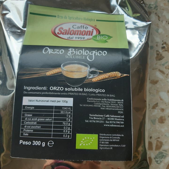 Caffè Salomoni Orzo biologico solubile Review | abillion