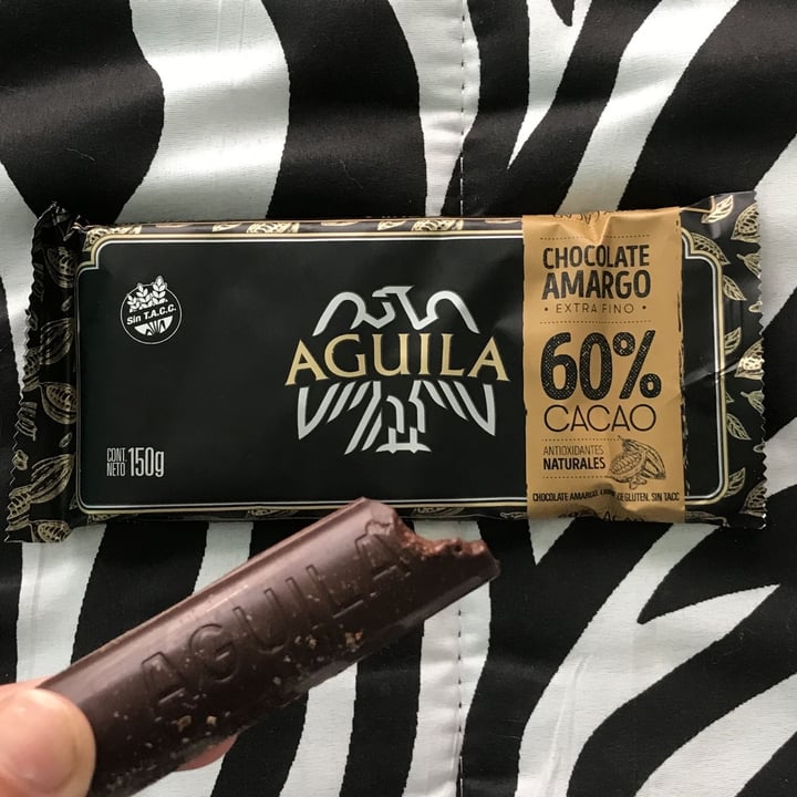 Aguila Chocolate Amargo 60% Cacao Sin Tacc Review | abillion