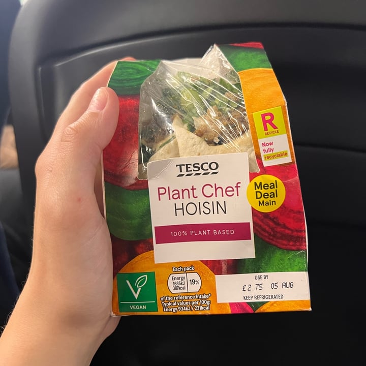 Tesco Plant Chef Hoisin Wrap Review | abillion