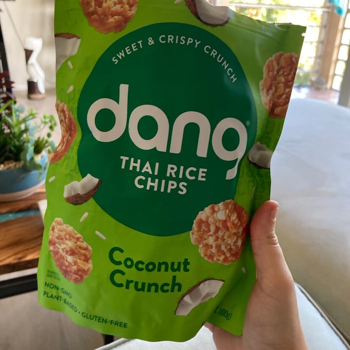 Dang Foods Dang Sticky-Rice Chips Coconut Crunch Review | abillion