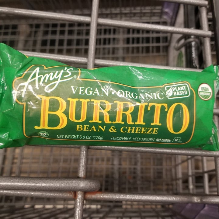 Amy’s Kitchen Vegan Bean & Cheeze Burrito Review | abillion