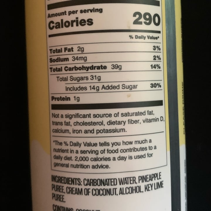 Smooj piña colada hard seltzer smoothie Review | abillion